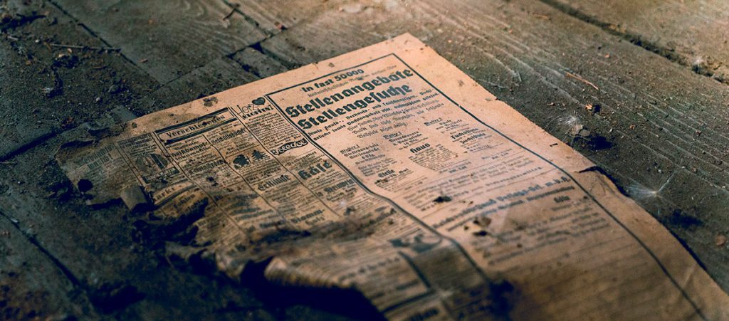 Preserve all your old Newspaper clippings with us - CanvasDesign UK Blog